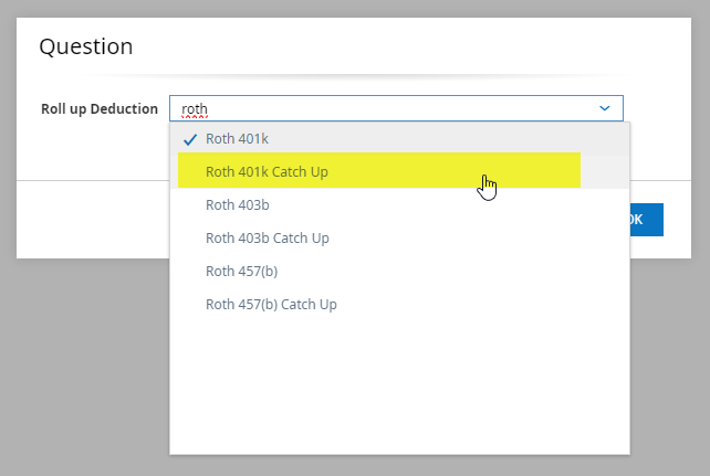Secure Act 2.0 Roth Catch-Up Setup