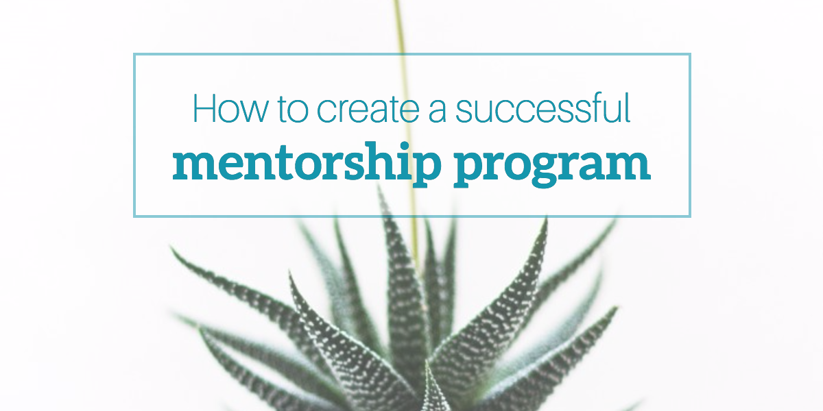 How to Create a Successful Mentorship Program